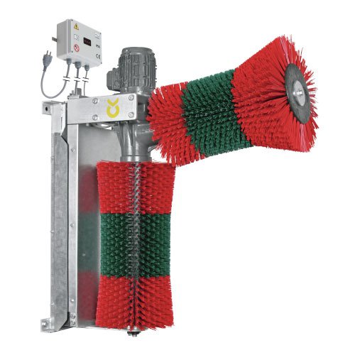 Brosse à vaches électrique CowCleaner Duo - Brosses d'étable - Soin de ...