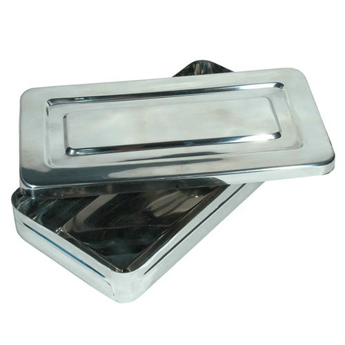 Boite en métal pour instruments chirurgicaux - Chirurgie - Drogage