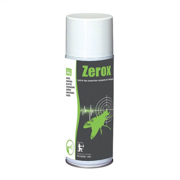Zerox Matic aérosol 250ml recharge - Anti-mouches, moustiques, insectes