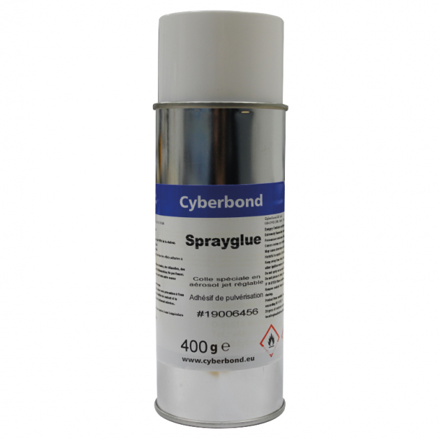 Colle aérosol 400ml Cyberbond Sprayglue - Collage industriel - Accessoires